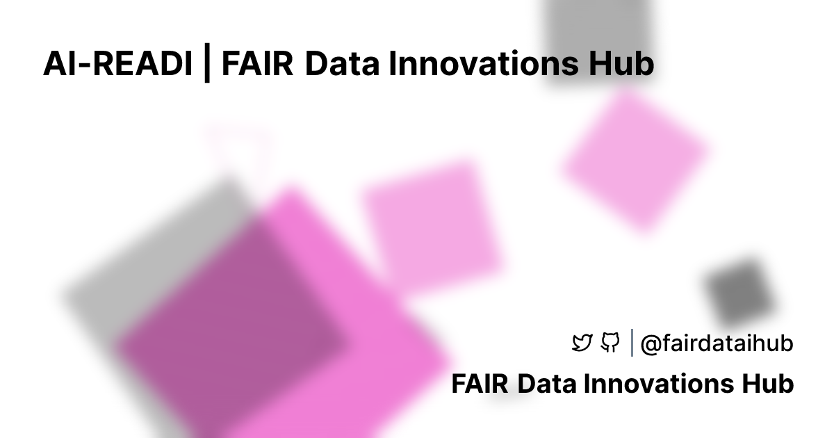AI-READI | FAIR Data Innovations Hub